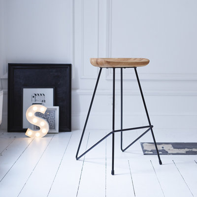 Tikamoon Mari 75cm Bar Stool | Wayfair.co.uk
