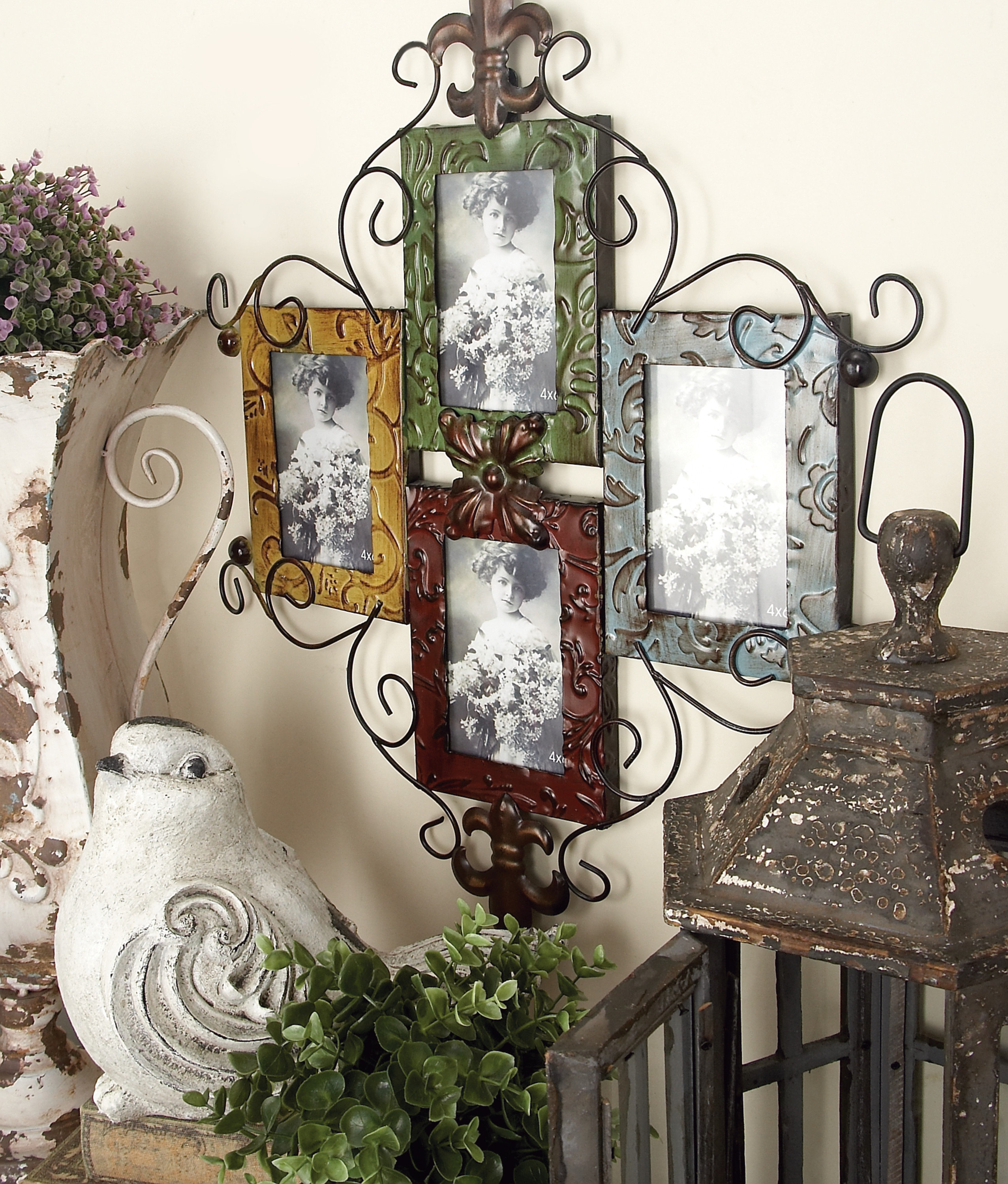 Alcott Hill® Pinsmail Metal Collage Picture Frame & Reviews | Wayfair