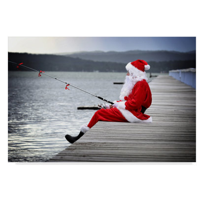 Fishing Santa | Wayfair