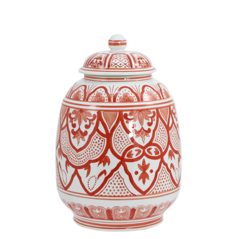 Astoria Grand Manzi 13'' Ceramic Jar & Reviews | Wayfair