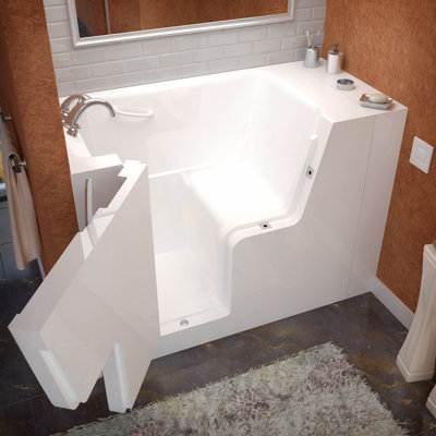 Find the Perfect Integrated Seat Bathtubs | Wayfair