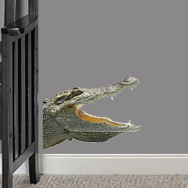 SweetumsWallDecals Real Life Alligator Wall Decal | Wayfair