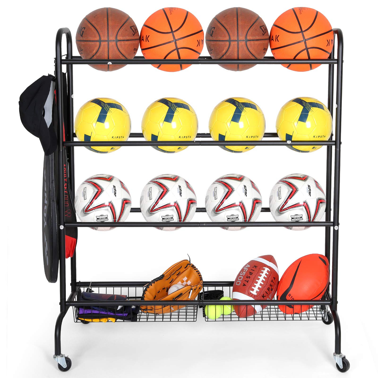 Rebrilliant Kmala Freestanding Sports Rack | Wayfair