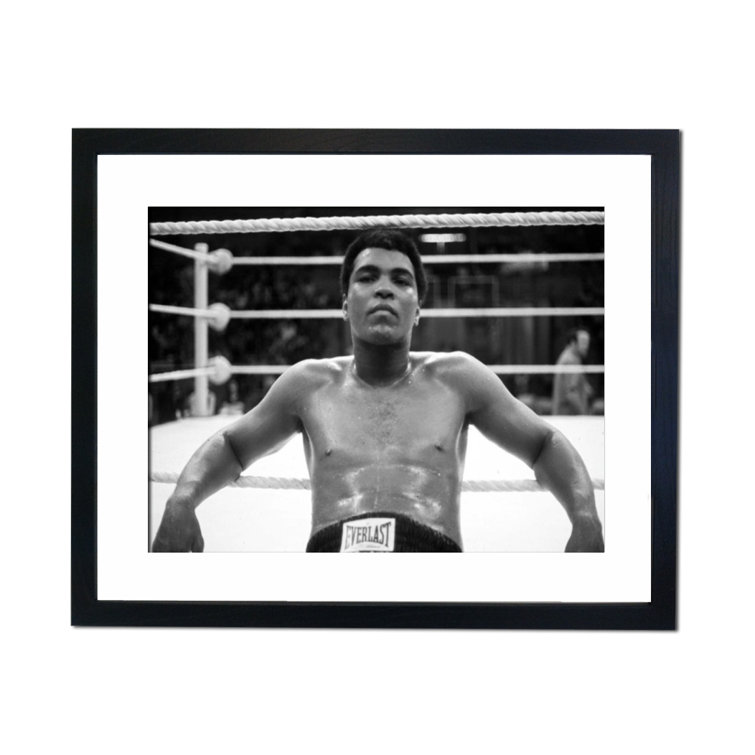Culture Decor Muhammad Ali - Single Picture Frame Photograph | Wayfair ...