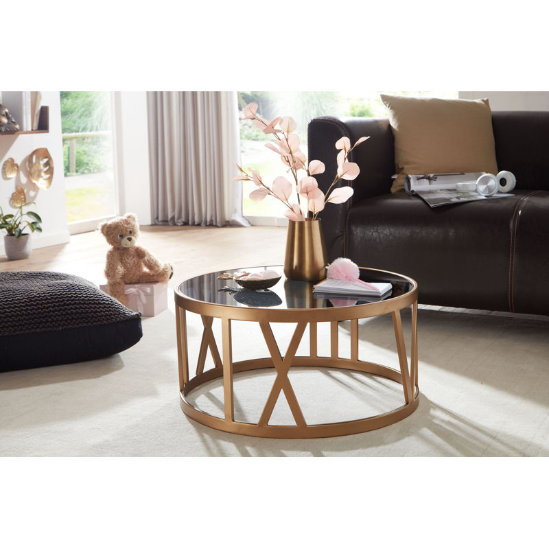 Wohnling Coffee Table Design round coffee table Small coffee table ...