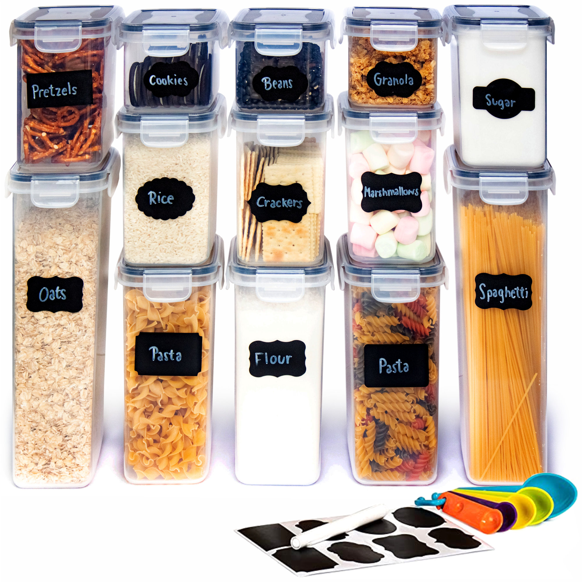 Cheer Collection Cheer Air Tight 14 Container Food Storage Set | Wayfair