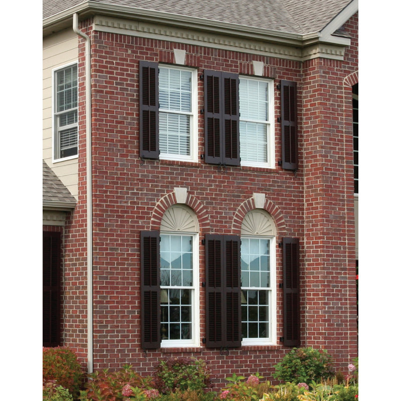 AtlanticPremiumShutters Atlantic Architectural Two Equal Louver W/Faux ...