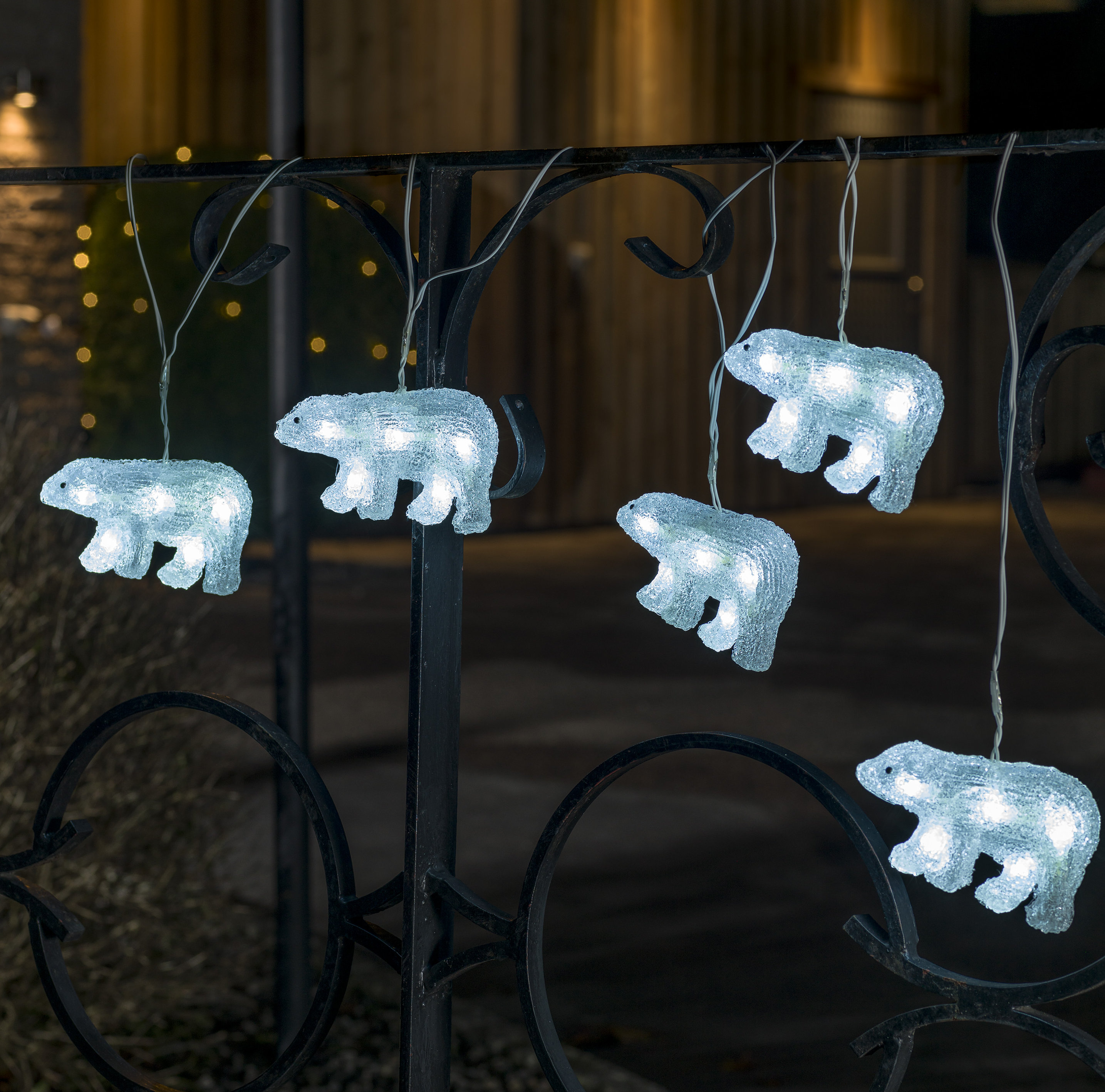Konstsmide Baby Standing Polar Bears Lighted Display | Wayfair.co.uk