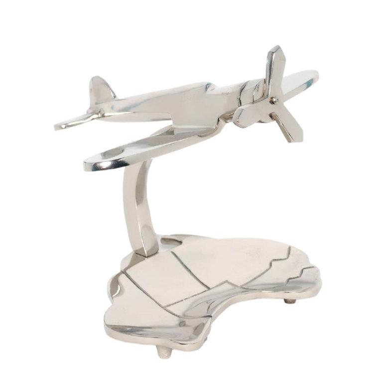 Borough Wharf Yaovi Areoplane on Stand Statue | Wayfair.co.uk