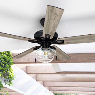 Wayfair | Gray Wood Ceiling Fans You'll Love in 2022