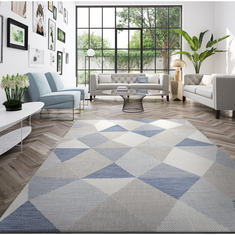 Longweave Teagan Denim Blue Rug & Reviews | Wayfair.co.uk