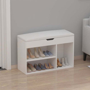 White Shoe Storage Bench You'll Love in 2021 | Wayfair