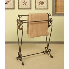 Free Standing Quilt Rack | Wayfair