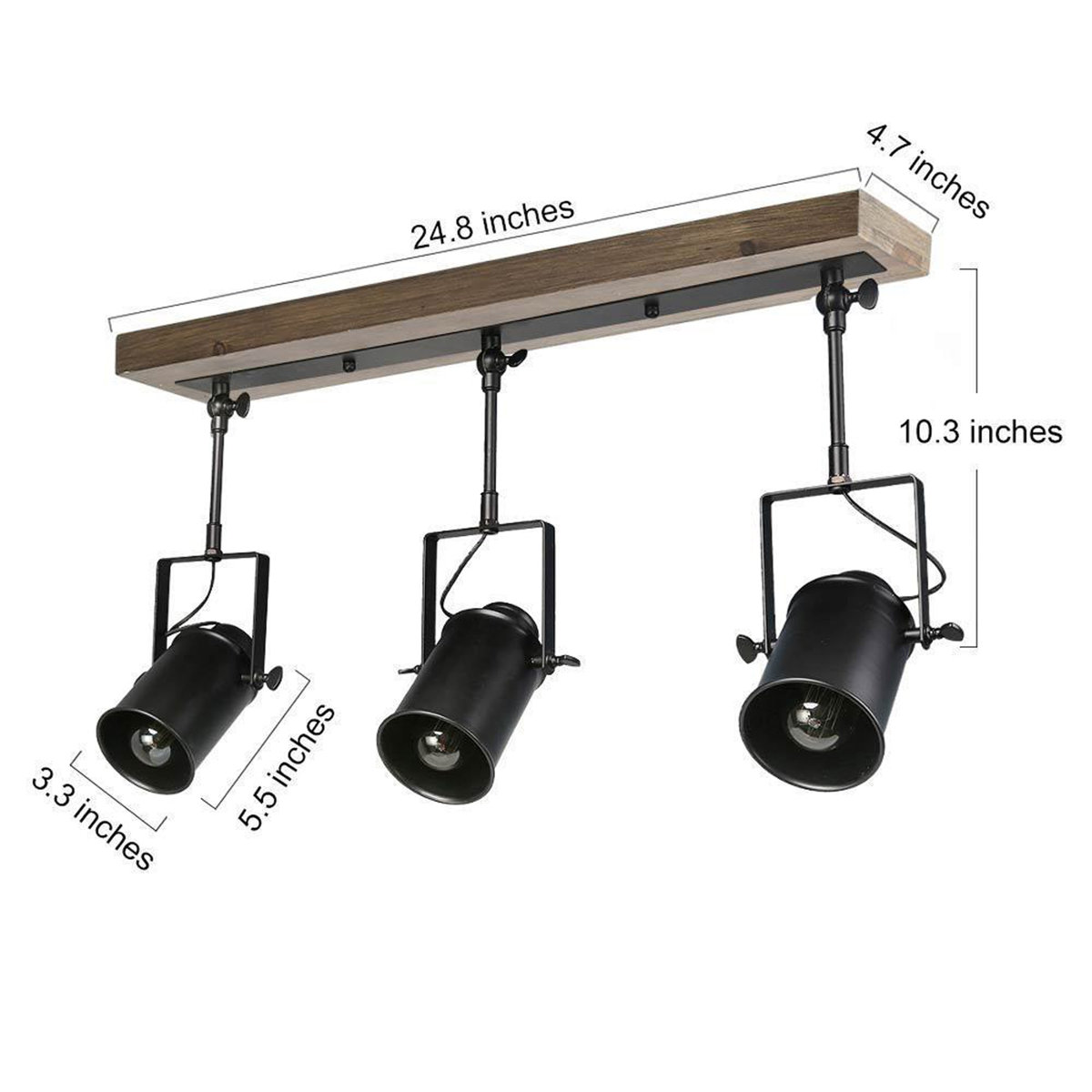 LNCHome 24.8'' 3 -Light Track Kit & Reviews | Wayfair