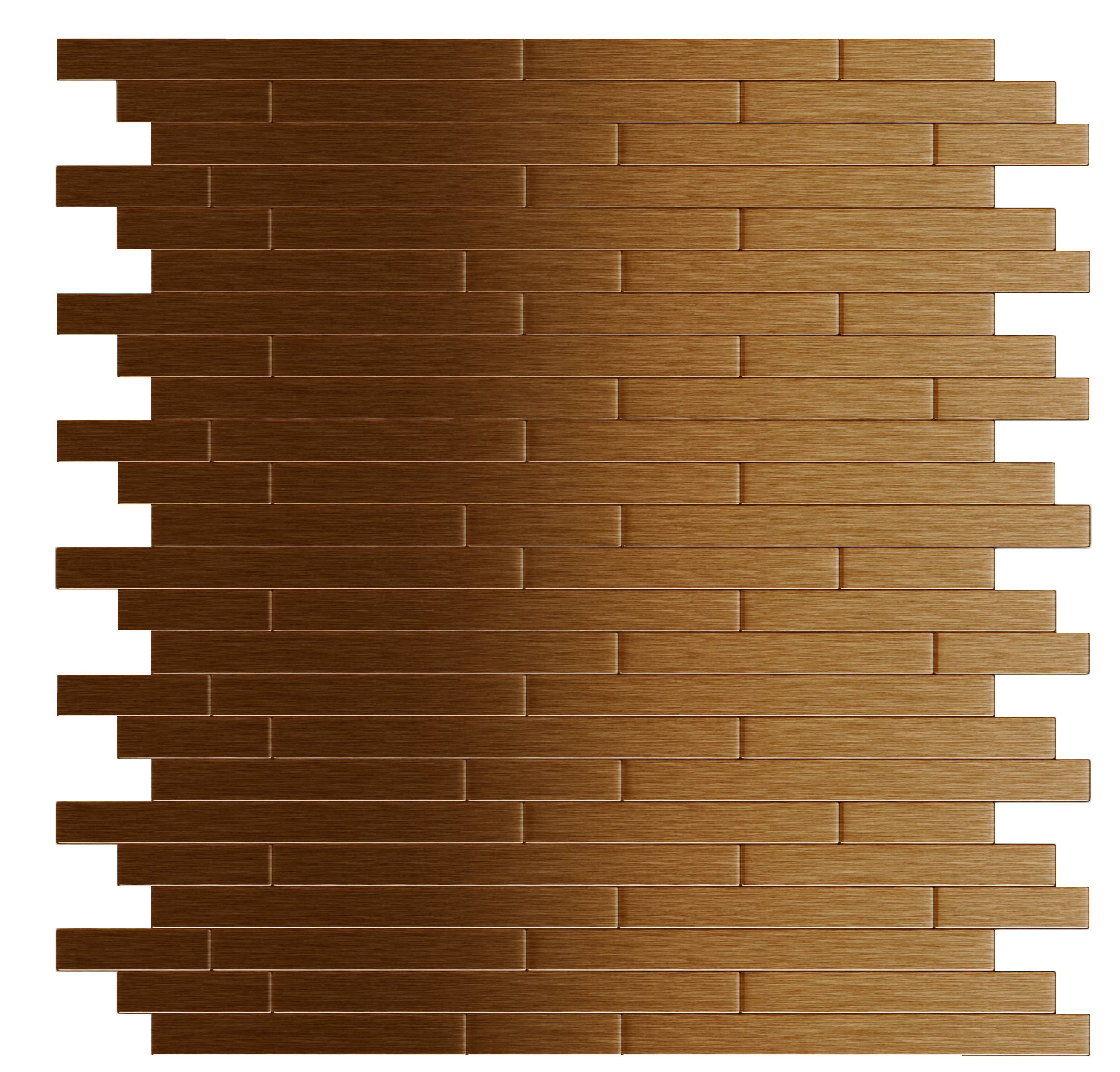 Speed tiles Linear 12" x 12" Metal Mosaic Tile & Reviews | Wayfair