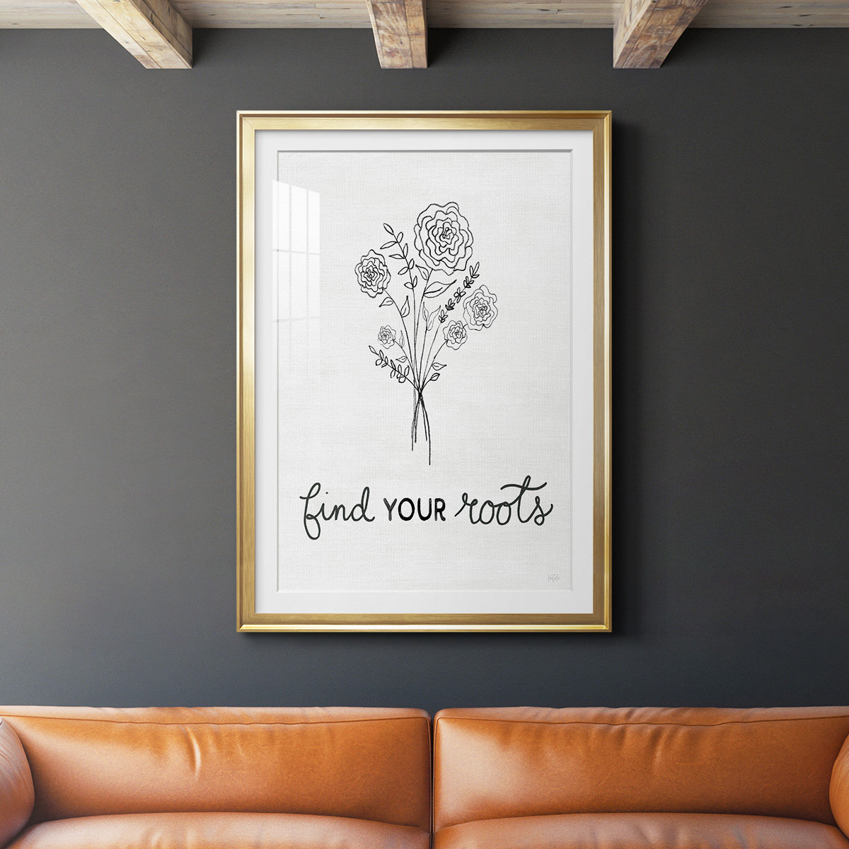 Red Barrel Studio® Find Your Roots Sketch by - Painting on | Wayfair