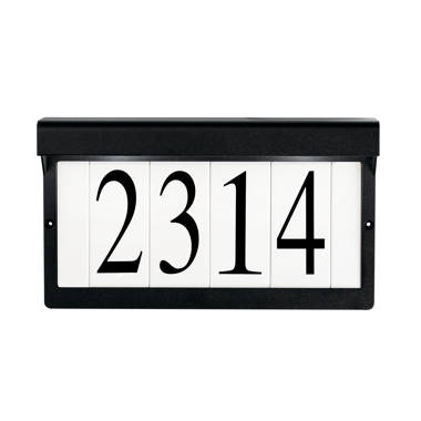 Symple Stuff Brookwood Tile Address Plaque Frame & Reviews | Wayfair