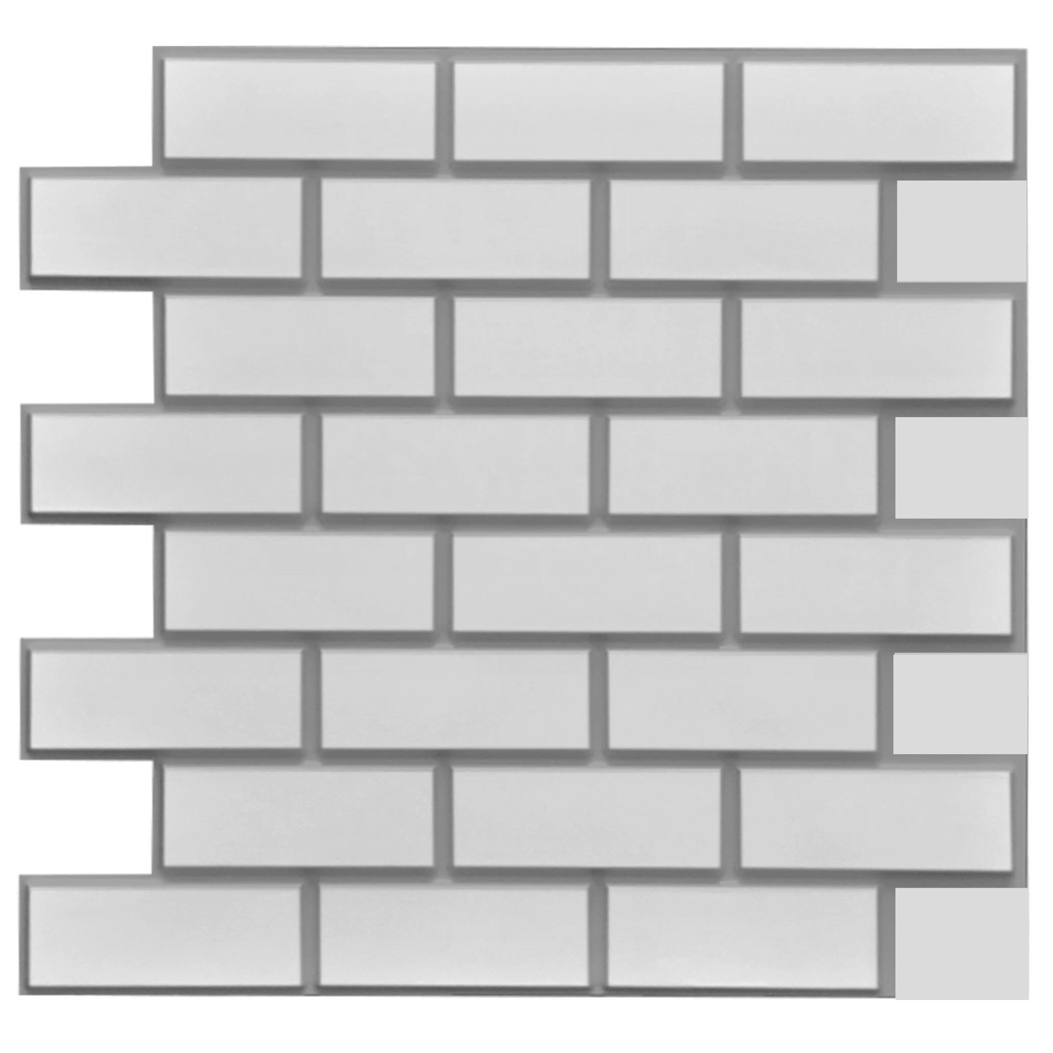 Dundee Deco 23" x 23" Wall Paneling (10-pack) | Wayfair