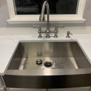 Alpha International Retrofit 30" L x 22" W Farmhouse/Apron Kitchen Sink ...