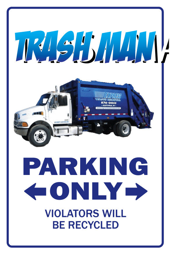 SignMission Trash Man Wall Decal | Wayfair