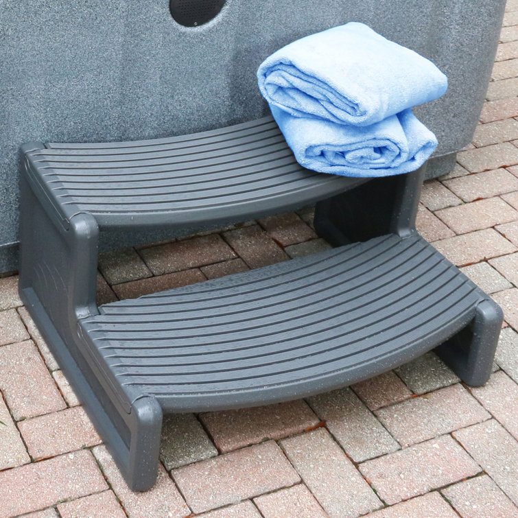 AquaRest Spas, powered by Jacuzzi® pumps Spa Step & Reviews | Wayfair