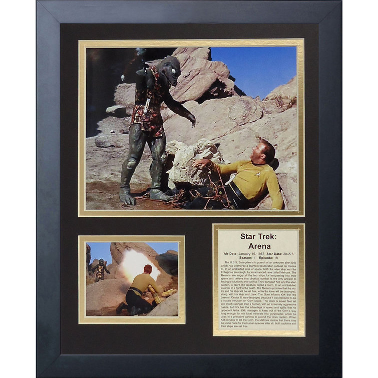 Legends Never Die Star Trek Picture Frame Memorabilia | Wayfair