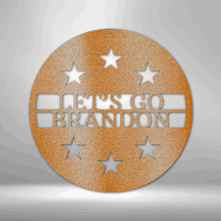 Trinx Personalized 6 Star Monogram Steel Wall Décor | Wayfair