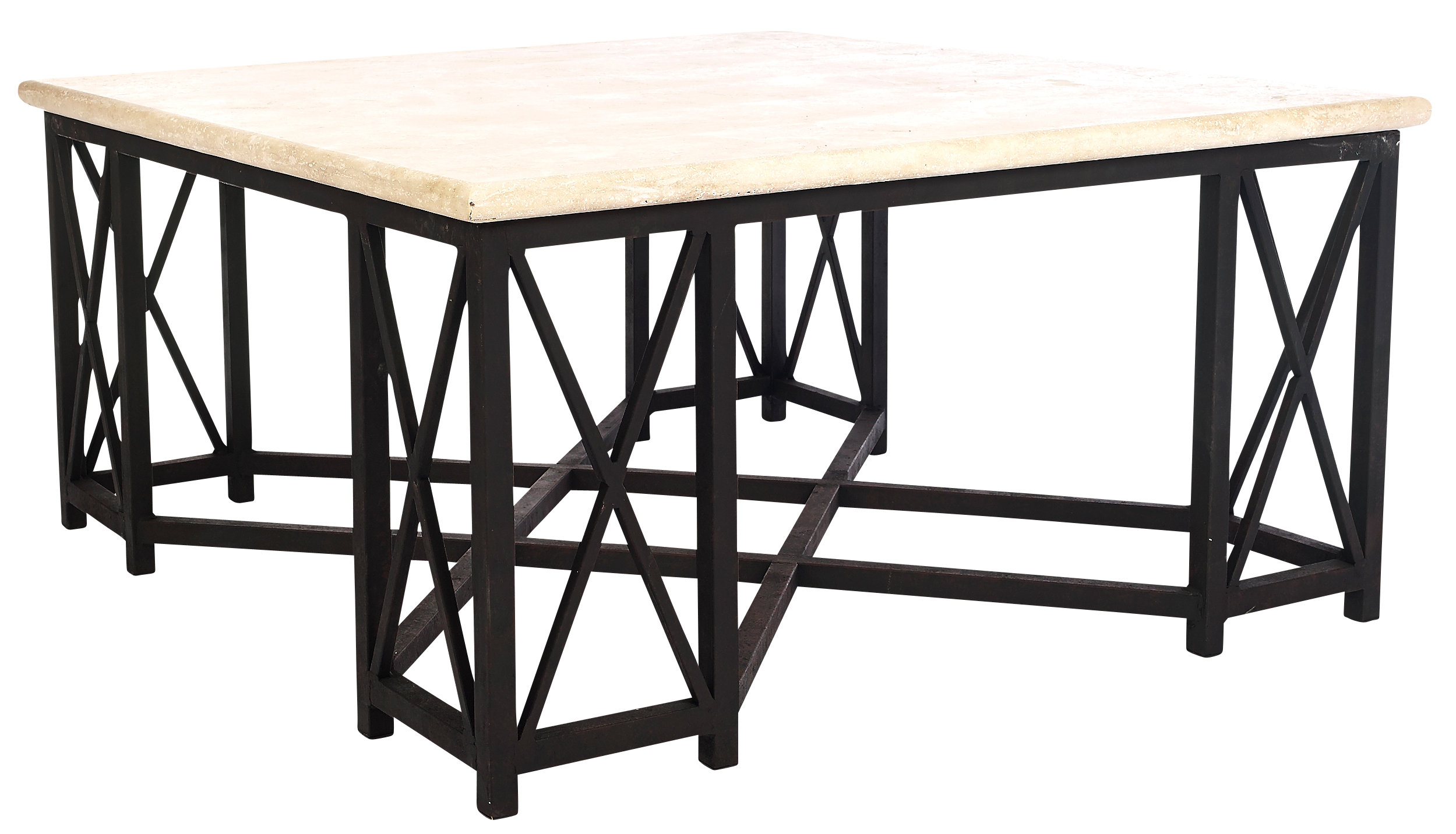 ellahome Istanbul Cross Legs Coffee Table | Wayfair