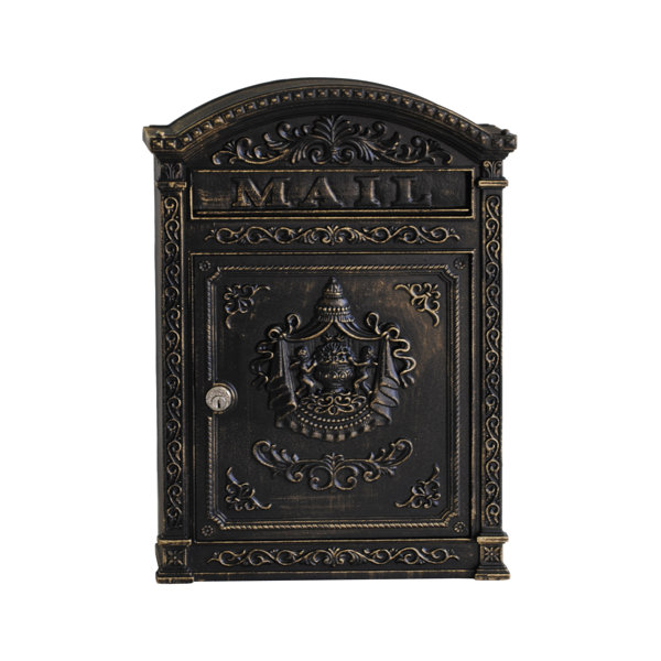 Ecco Vault Locking Wall Mounted Mailbox & Reviews | Wayfair