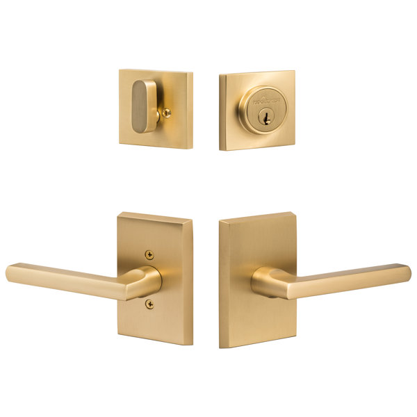 Sure-LocHardware Complete Entry Lever Set with Deadbolt & Reviews ...