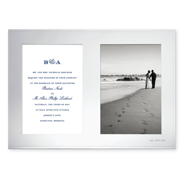 kate spade new york Darling Point Double Invitation Picture Frame ...
