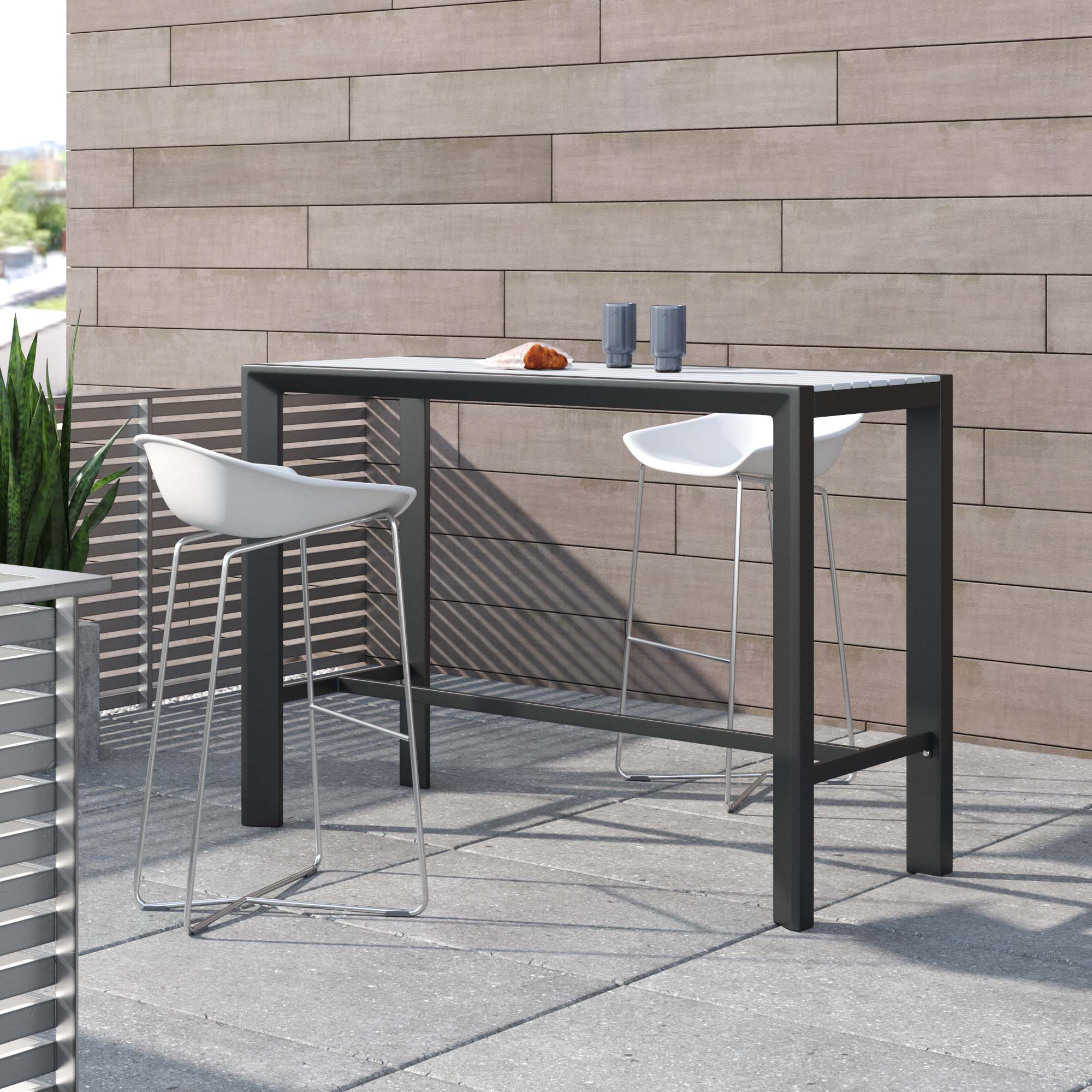 Wade Logan® Noland 2 - Person Bar Table | Wayfair