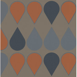 Trule Bingham 33' L x 21" W Geometric Wallpaper Roll | Wayfair