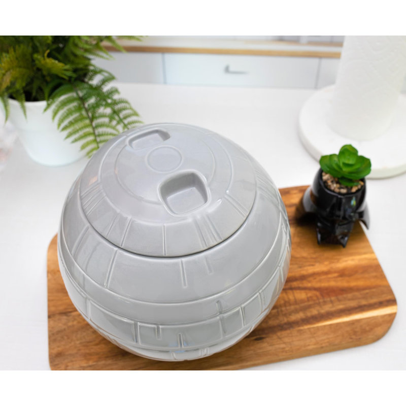 Ukonic Star Wars Death Star Ceramic Cookie Jar | Wayfair