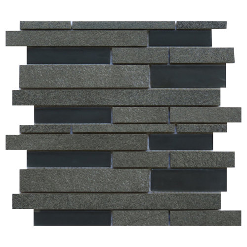 NovoTileStudio Parma Ceramic/Glass Linear Wall Tile | Wayfair