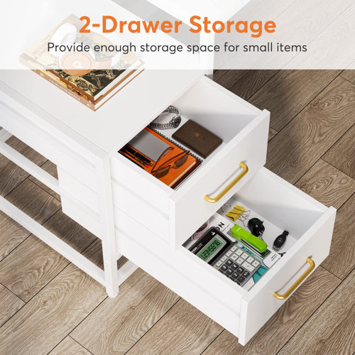 17 Stories 55.11'' Desk | Wayfair