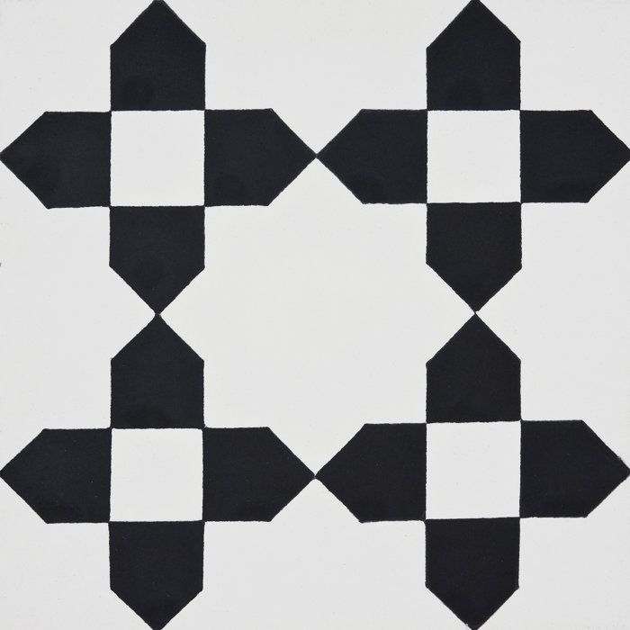 Moroccan Mosaic Tile House Martile 8" x 8" Cement Patterned Wall ...