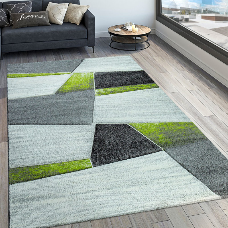 Zipcode Design Carlee Grey/Green Rug & Reviews | Wayfair.co.uk