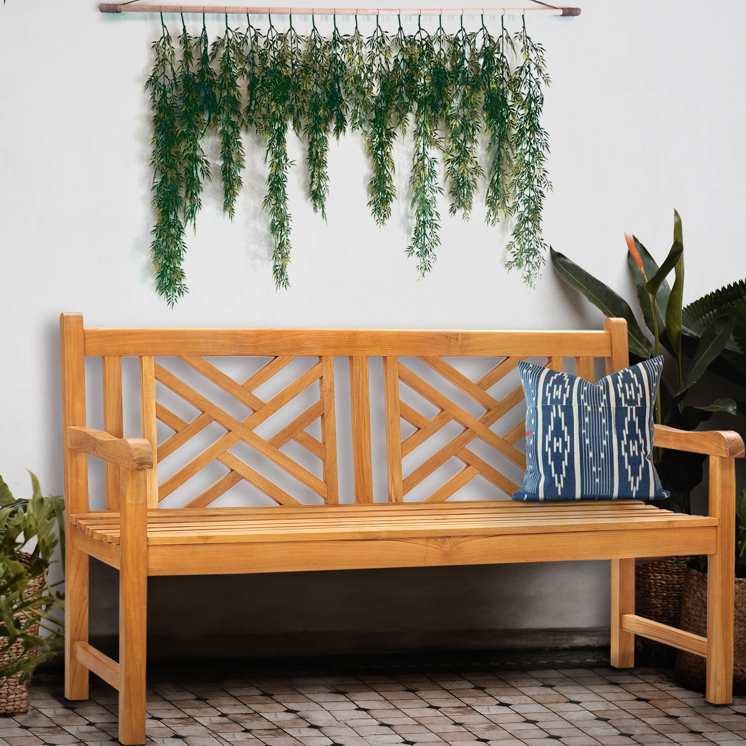 Rosecliff Heights Angela Garden Bench & Reviews | Wayfair