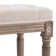 Ophelia & Co. Ironton 18.5'' Tall Solid Wood Vanity Stool | Wayfair