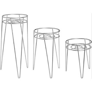 Wayfair | Silver Plant Stands & Tables You'll Love in 2022