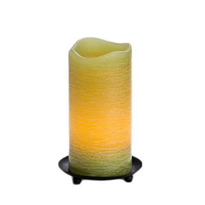 4 Inch Flameless Pillar Candle | Wayfair