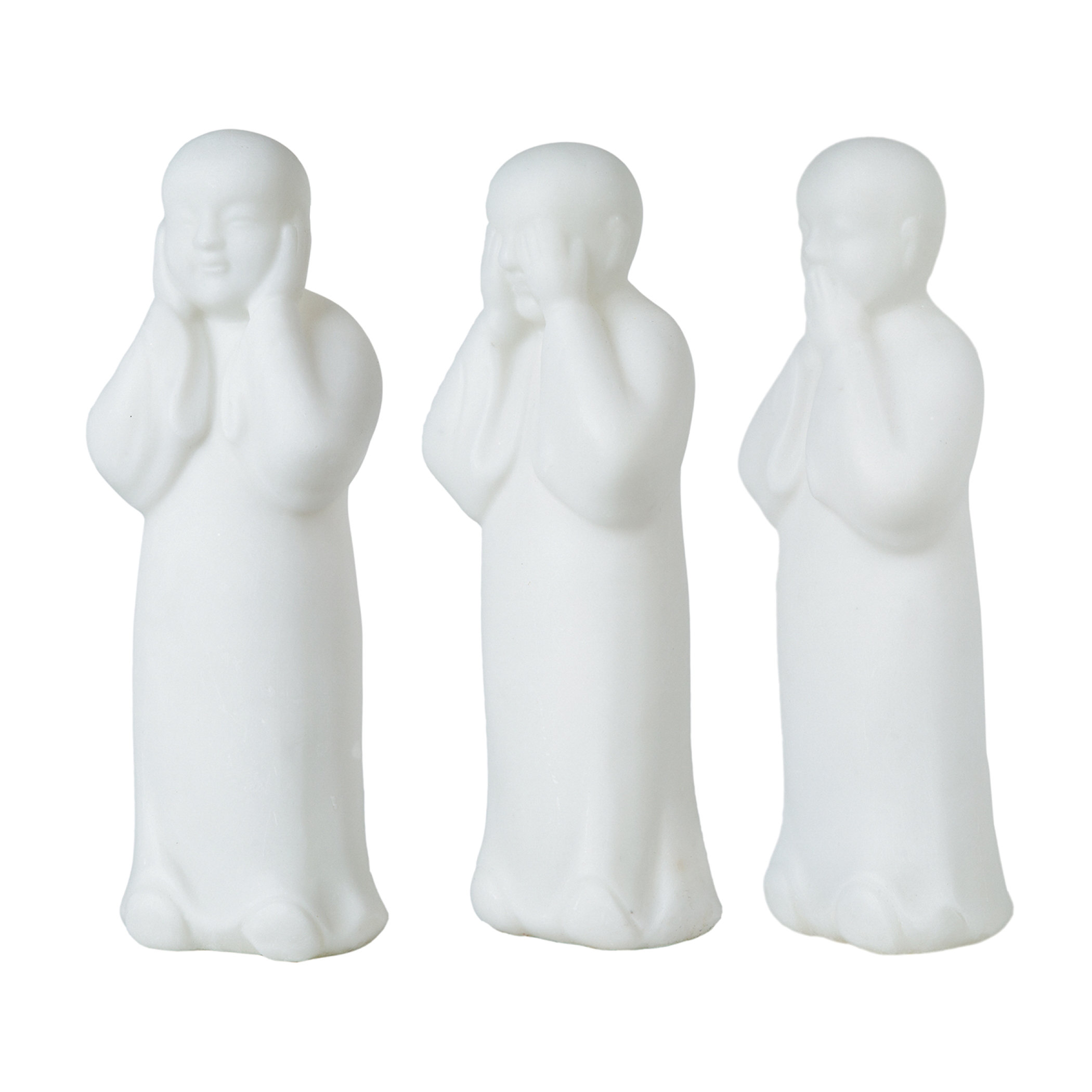 Trinx 3 Piece Standing Monks Set | Wayfair