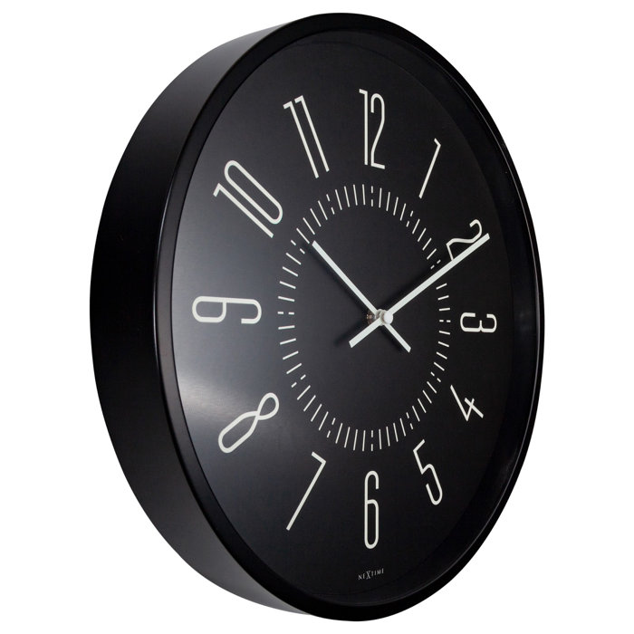 Nextime Metal Wall Clock | Wayfair