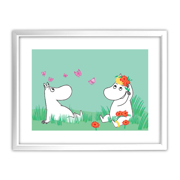 Zoomie Kids Gardendale Snorkmaiden and Moomintroll by Tove Jansson ...