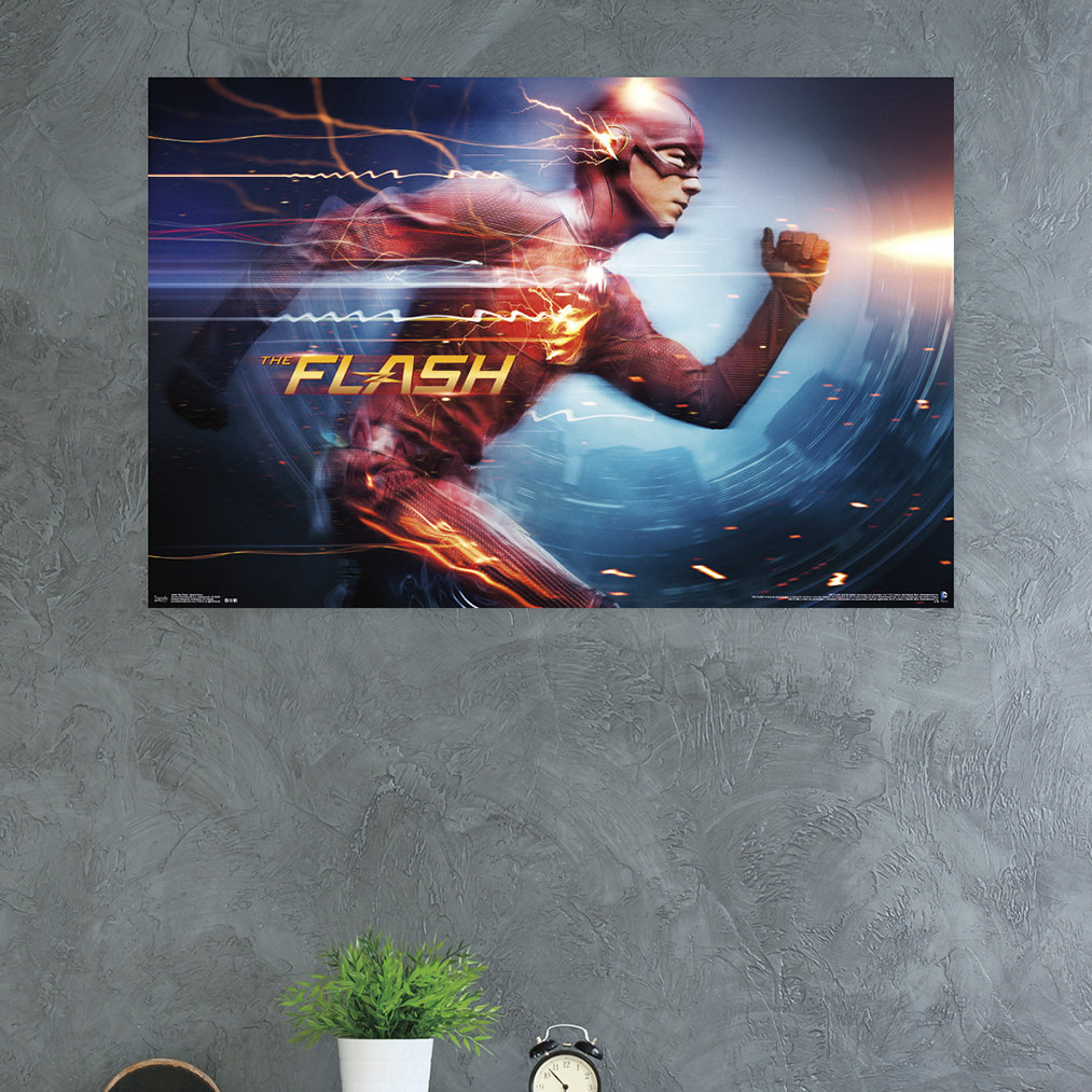 Trends International The Flash - Speed Force Paper Print | Wayfair