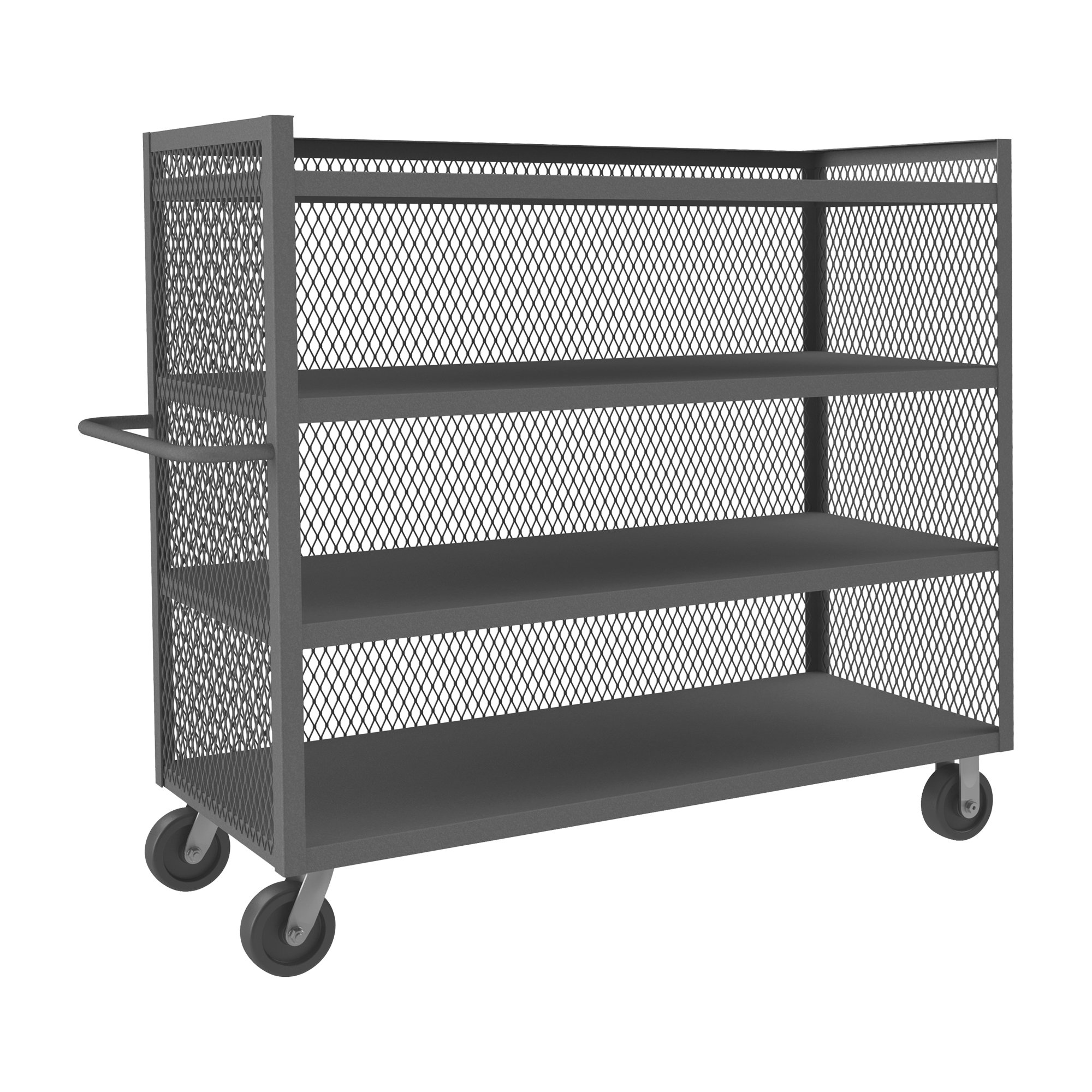 Durham Manufacturing 3 Sided Mesh Cart | Wayfair