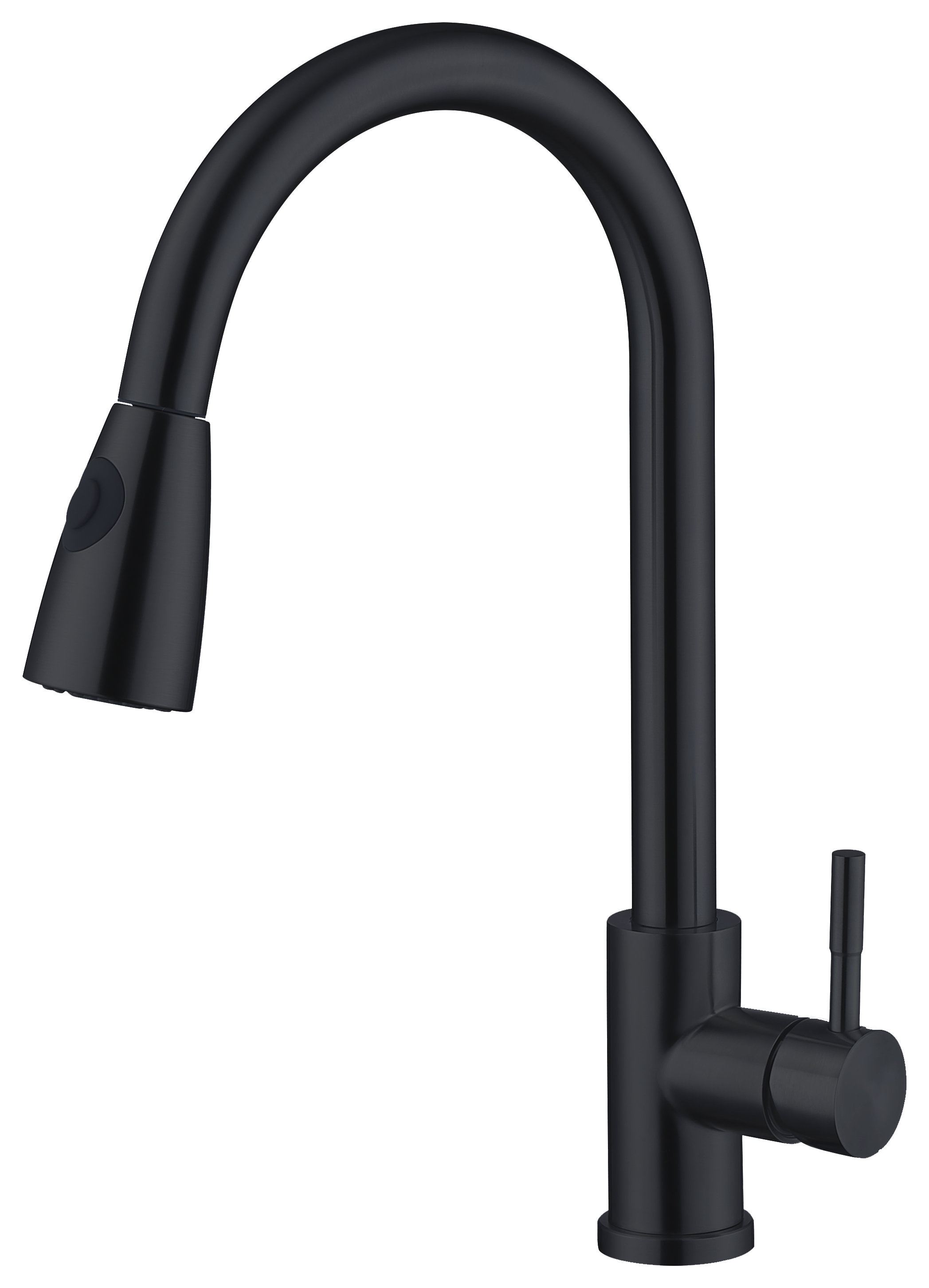Averen Inc Ibenso Seth Pull Down Single Handle Kitchen Faucet & Reviews ...