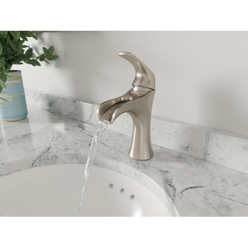 Pfister Jaida Single Hole Faucet Bathroom Faucet with Drain Assembly ...