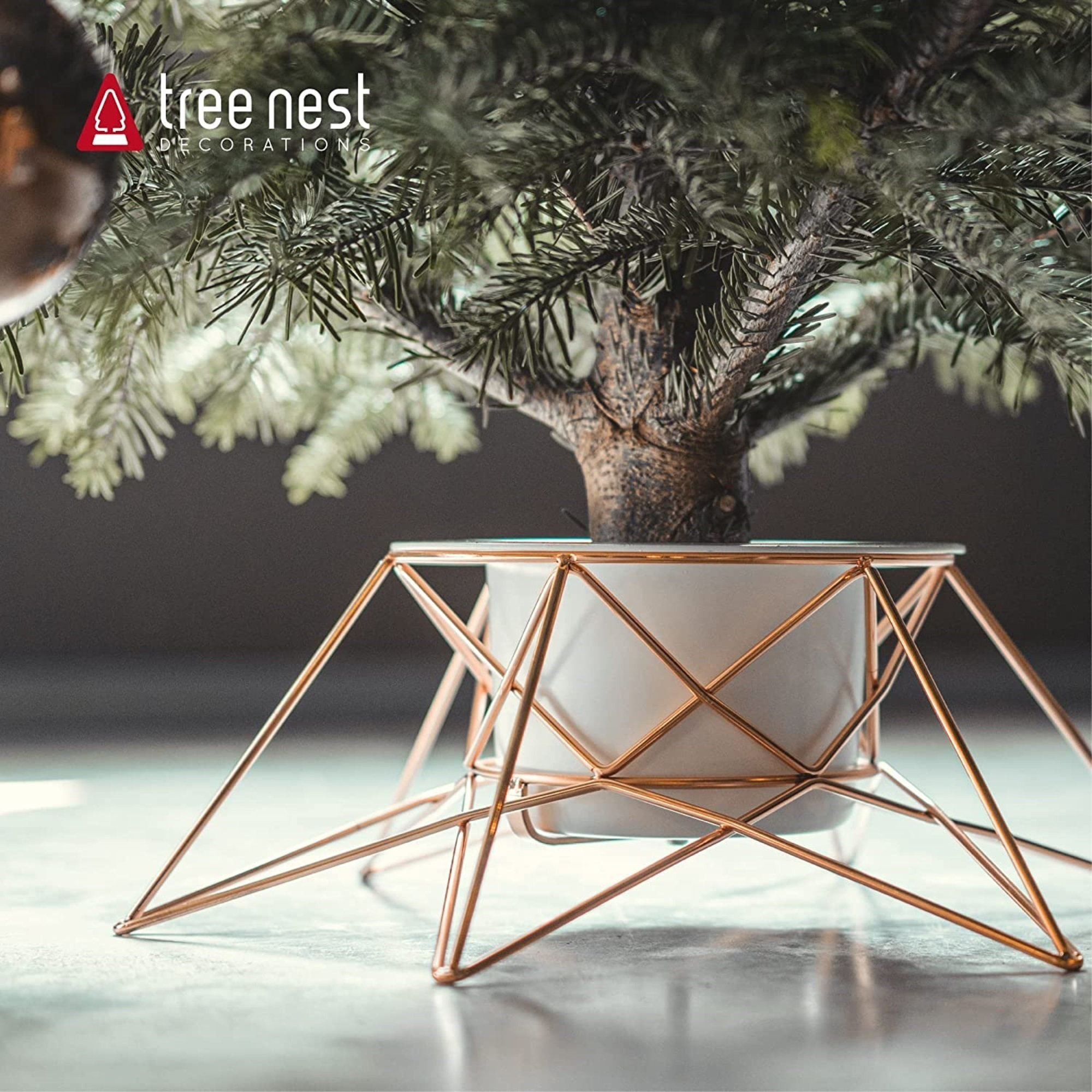 TreeNest Halo Christmas Live Tree Stand | Wayfair